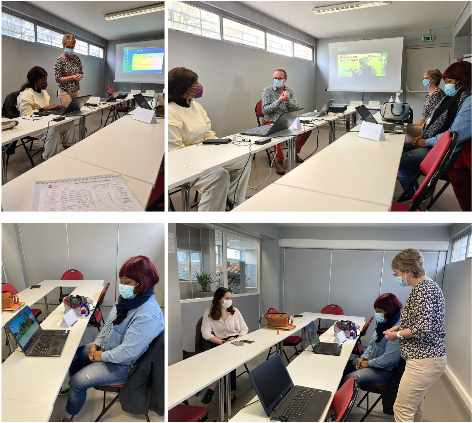 1er atelier numérique par la Fondation Orange Solidarité ! - Freha